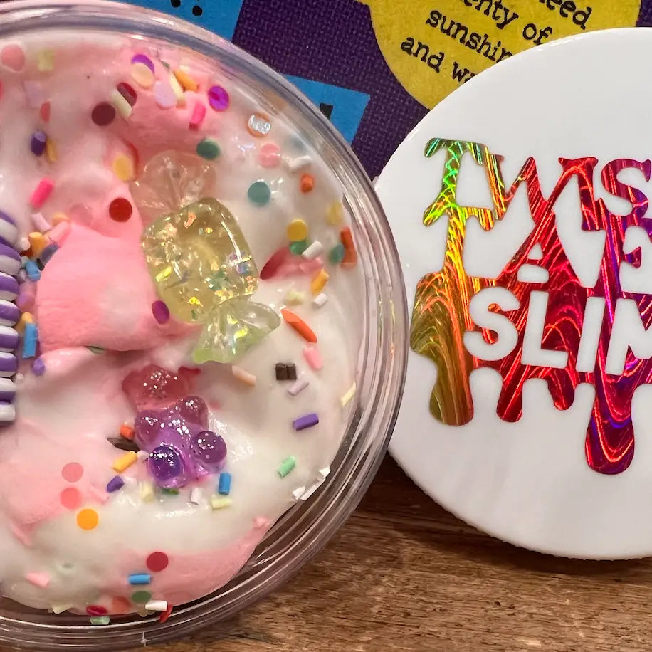 TWISTED TAFFY SLIME KIT SCATTERED SLIME – breathe at home
