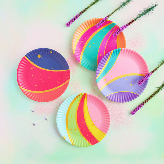 MELAMINE BRIGHT COLOR PLATTER – breathe at home